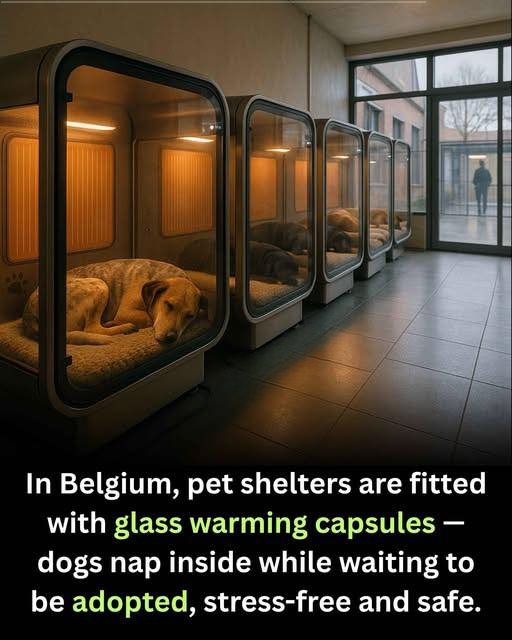 Belgium Transforms Shelters with Innovative Glass Pods for Dogs – TeknoAMCA