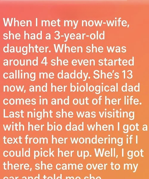 She Called Me ‘Daddy’ for Ten Years—Then One Text Changed Everything ...