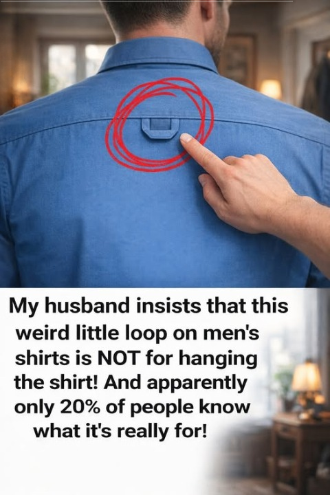 The Tiny Fabric Loop on Your Husband’s Shirt Isn’t Useless—Here’s What ...